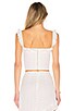 Capulet x REVOLVE Bustier Top in Cream Eyelet | REVOLVE