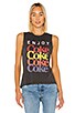 Chaser Enjoy Coke Tank in Very Black | REVOLVE