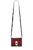 DeMellier London Mini Alexandria Bag in Ruby Smooth | REVOLVE