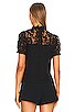 Generation Love Romina Lace Combo Top in Black | REVOLVE
