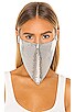 GRLFRND Face Mask in Silver Chainmail | REVOLVE