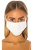 Karina Grimaldi Kelly Face Mask in White | REVOLVE