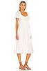Line & Dot Stephanie Midi Dress in White | REVOLVE