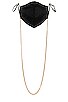 Lovers and Friends Blake Mask & Accessory in Black | REVOLVE