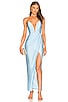 Michael Costello x REVOLVE Jake Gown in Baby Blue | REVOLVE