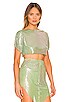 Poster Girl The Jana Crop Top in Ultra Serpentine | REVOLVE