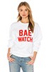 Private Party Bae Watch Sweatshirt in White | REVOLVE
