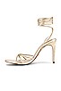 RAYE Trinket Heel in Pale Gold | REVOLVE
