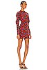 Rag & Bone Stephanie Printed Mini Dress in Red Multi | REVOLVE