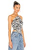 retrofete Doris Top in Zebra | REVOLVE