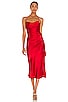 Shona Joy Wright Ruched Backless Slip Dress in Scarlett | REVOLVE