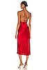 Shona Joy Wright Ruched Backless Slip Dress in Scarlett | REVOLVE