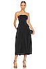 Shona Joy Morgan Midi Dress in Black | REVOLVE