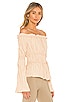 Song of Style Kenna Top in Beige | REVOLVE