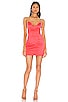 superdown Donya V Neck Mini Dress in Pink | REVOLVE