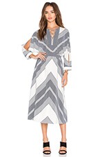 DEREK LAM 10 CROSBY Dolman Dress in Midnight Multi | REVOLVE