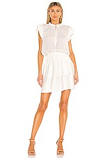 1. STATE Ruffle Dress in Soft Ecru | REVOLVE