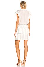 1. STATE Ruffle Dress in Soft Ecru | REVOLVE