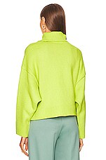 525 America Relaxed Turtleneck Sweater in Peridot | REVOLVE