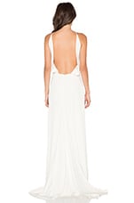 Assali Paola Grande Maxi Dress in Cream | REVOLVE