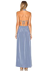 Assali Chi Dress in Blue Jean | REVOLVE