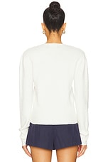 ALL THE WAYS Brittany Button Up Sweater in Ivory | REVOLVE