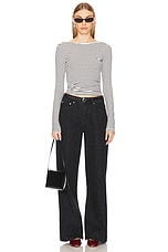 ALL THE WAYS Skyler Top in White & Black | REVOLVE