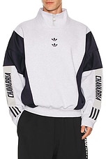 adidas Originals x Willy Chavarria Watsonville Mock Neck Sweatshirt in ...