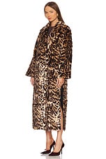 Adrienne Landau The Pamela Faux Fur Coat in Large Cheetah | REVOLVE