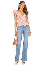 Aureta. Isla Top in Blush | REVOLVE