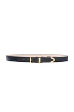 AUREUM Gold Tip Belt in Black | REVOLVE