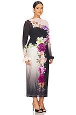 AFRM Annamei Dress in Colorblock Floral | REVOLVE