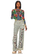 AFRM Kaylee Top in Fall Feather | REVOLVE