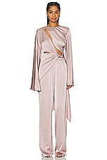 Andrea Iyamah Reba Cutout Top in Pearl Purple | REVOLVE