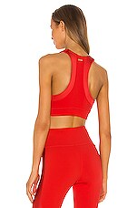 ALALA Vamp Sports Bra in Lava | REVOLVE