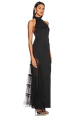 Alice + Olivia Ryn Maxi Dress in Black | REVOLVE