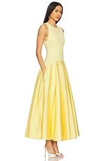 Alice + Olivia Adley Maxi Dress in Butter | REVOLVE