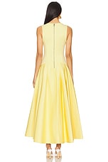 Alice + Olivia Adley Maxi Dress in Butter | REVOLVE