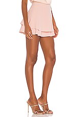 Alice + Olivia Mave Layered Skort in Blush | REVOLVE