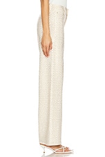 Alice + Olivia Trish Low Rise Embellished Baggy Jeans in Chino | REVOLVE