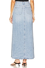 Alice + Olivia Rye High Waisted Skirt in Lightning Blue | REVOLVE