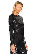 Alice + Olivia Delaina Embellished Top in Black | REVOLVE