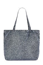 ALLSAINTS Undergound Acid Tote in Deep Sea Navy/chlk | REVOLVE