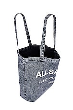 ALLSAINTS Undergound Acid Tote in Deep Sea Navy/chlk | REVOLVE