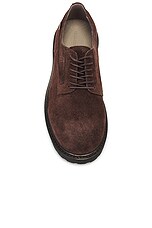 ALLSAINTS Hank Suede Derby in Coffee Brown | REVOLVE
