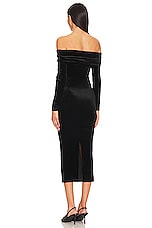ALLSAINTS Delta Velvet Dress in Black | REVOLVE