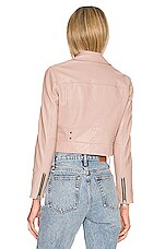 ALLSAINTS Rift Biker Jacket in Misty Pink | REVOLVE