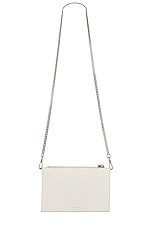 ALLSAINTS Fetch Chain Crossbody Wallet in Warm White | REVOLVE