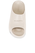 ALLSAINTS Eclipse Flatform Slider in Chalk White | REVOLVE