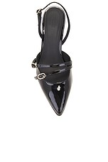 ALOHAS Joelle Onix Leather Pumps in Black | REVOLVE